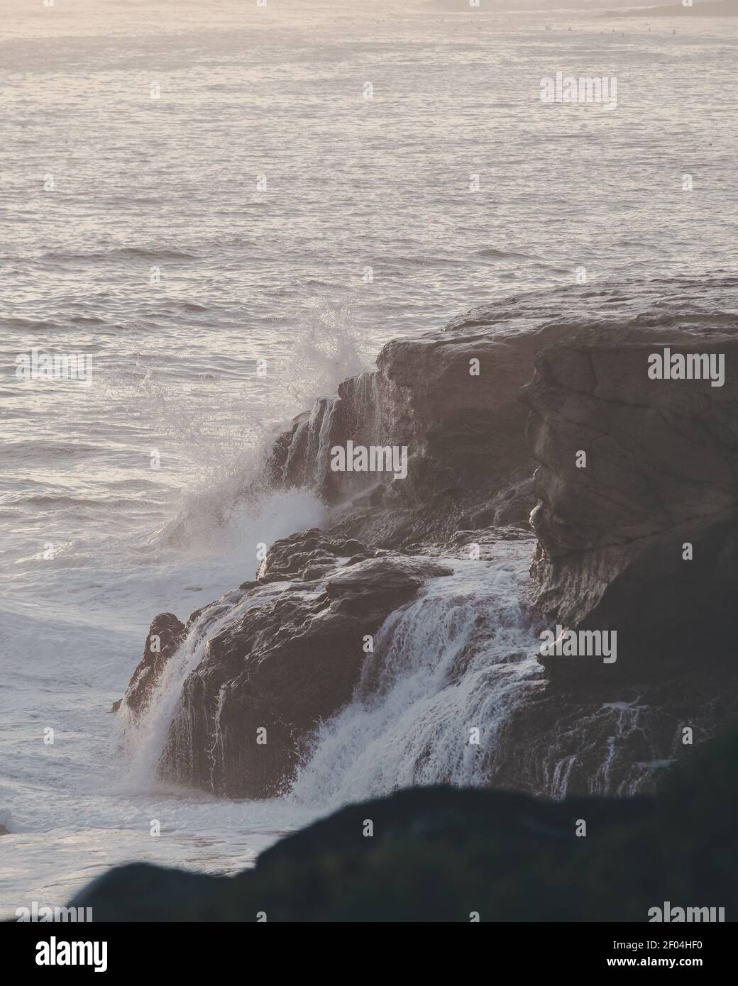 Wave hitting boat hi-res stock photography and images - Alamy
