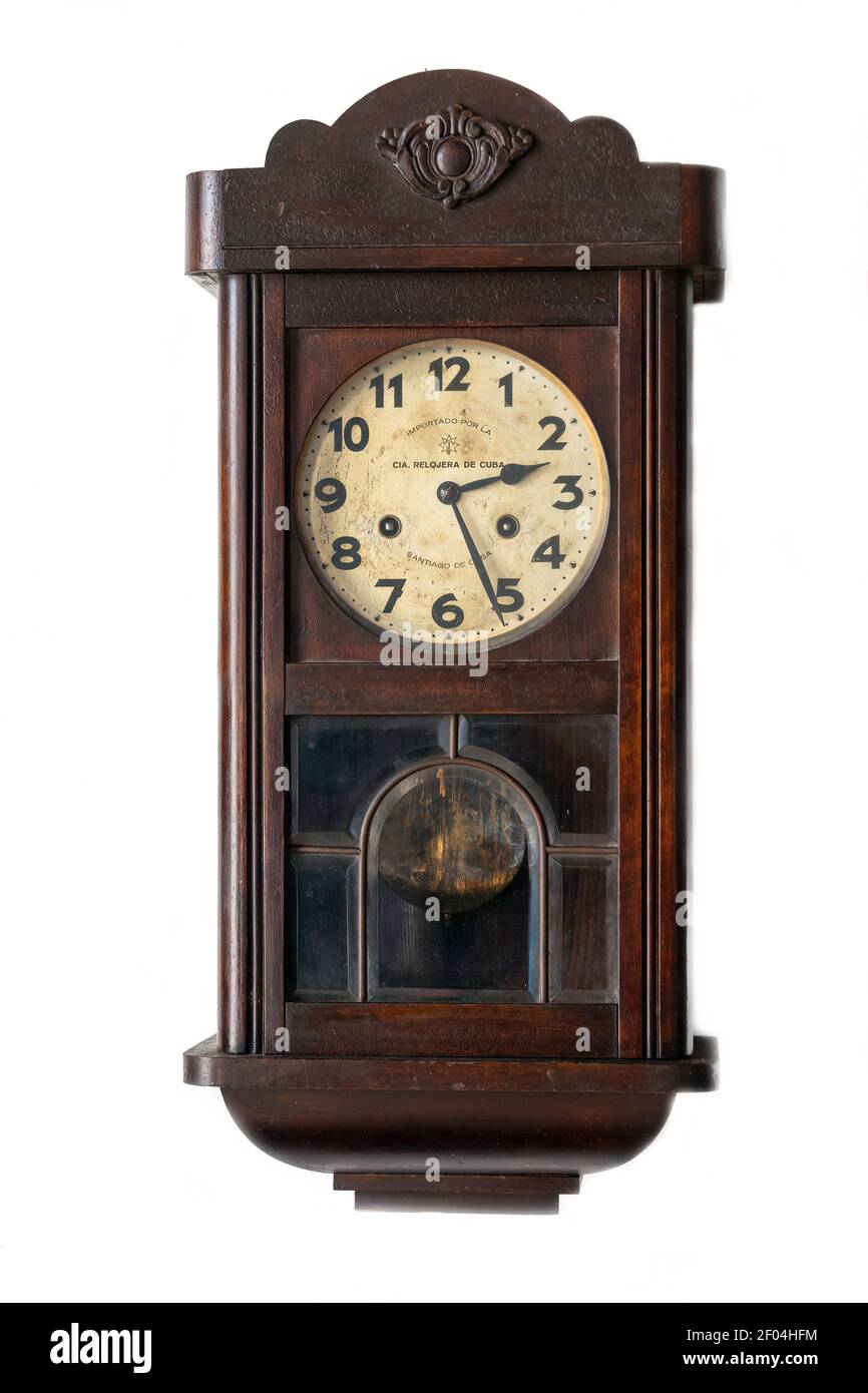 Antique wall clock hi-res stock photography and images - Alamy