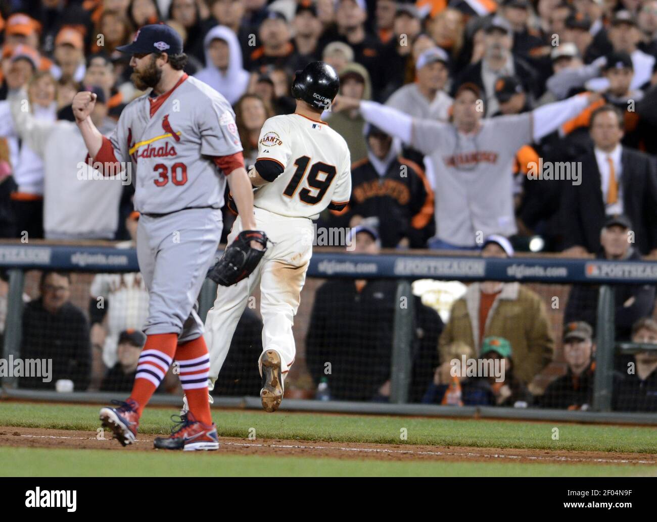 St. Louis Cardinals relief pitcher Jason Motte (30) pumps his fist ...