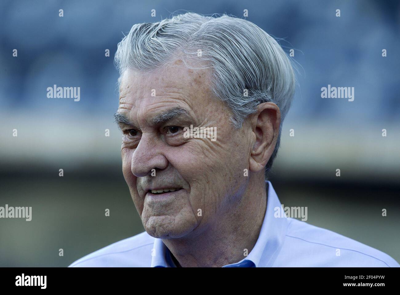 Kansas City Royals owner David Glass before a visit by the Detroit ...