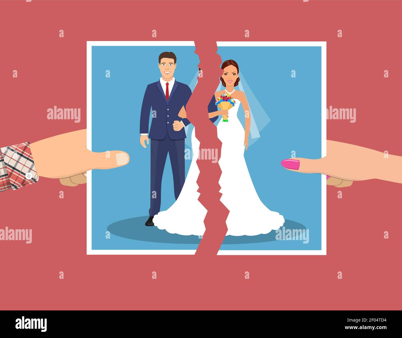 Hand break photo Stock Vector Images - Alamy