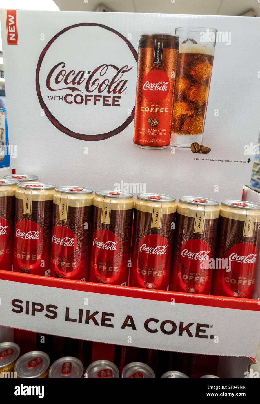 Store display coca cola hi-res stock photography and images - Alamy