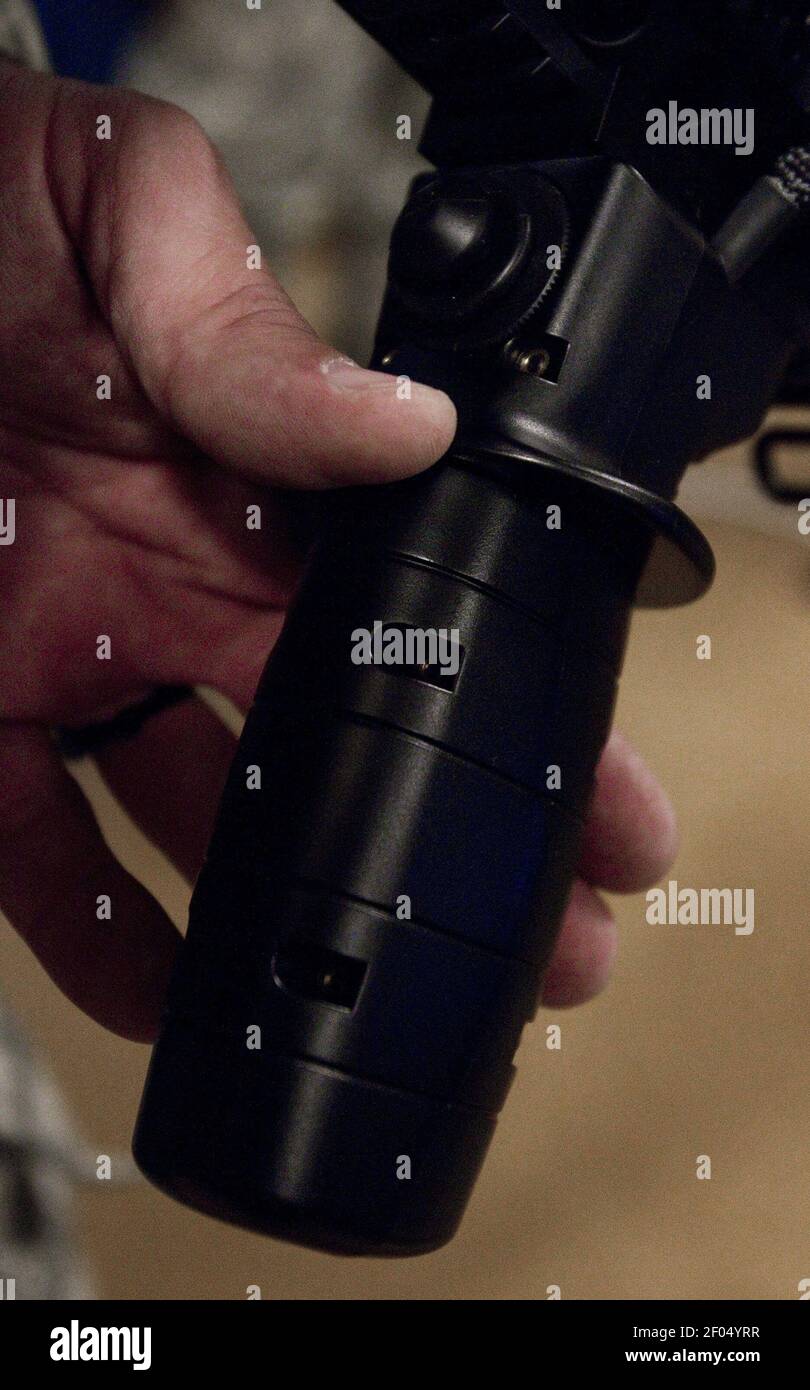 The M-4 based weapon has a toggle for movement of four buttons to ...