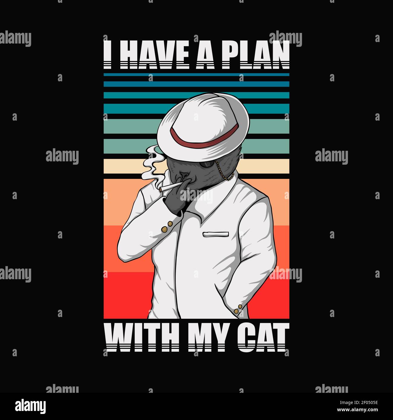 Cat squad Stock Vector Images - Alamy