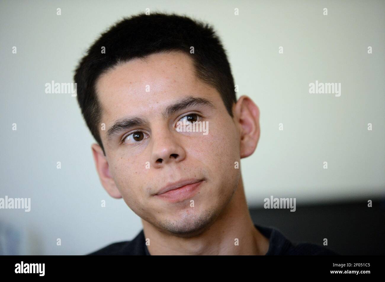 Daniel Nunez at his home in San Jose, California, on October 26, 2012 ...