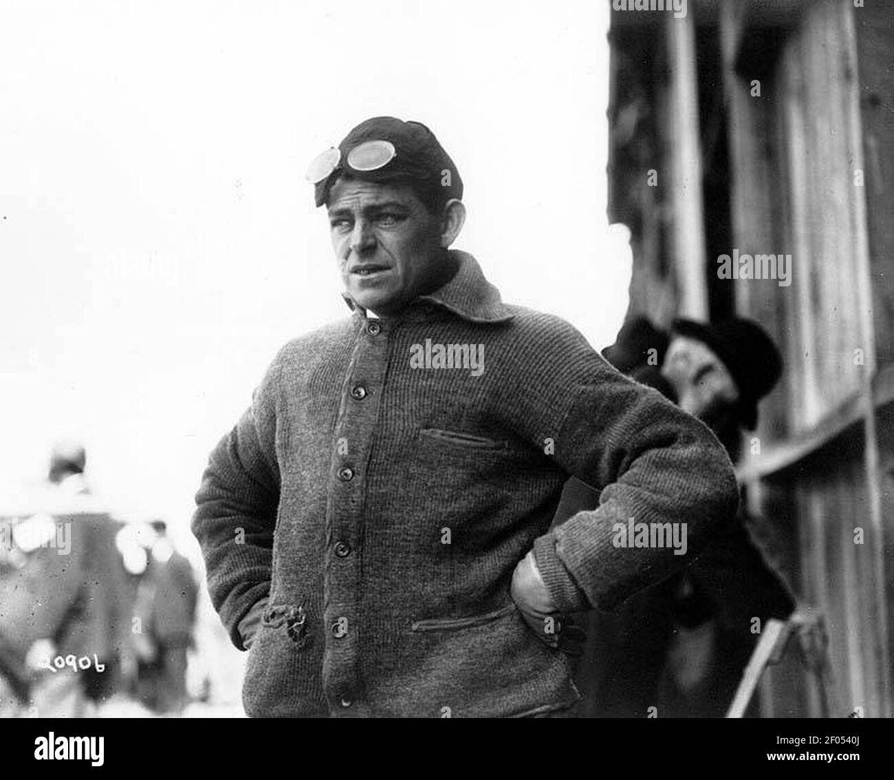Pilot Fred J Wiseman at Olympia ''flyer'' 1911 Stock Photo - Alamy