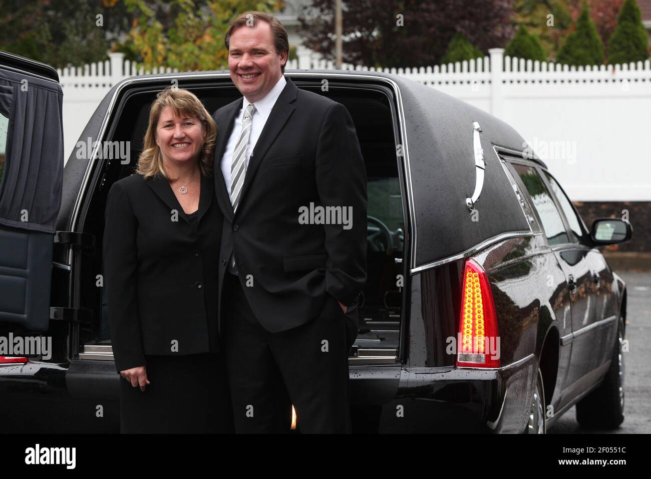 Liz Parow Mittenzwei, left, and her husband Michael Mittenzwei stand ...
