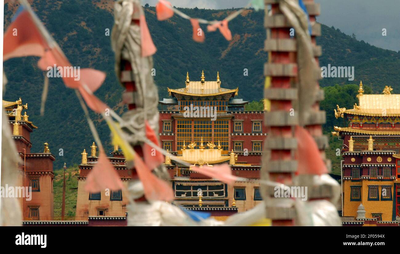 SONGZHANLIN MONASTERY, ZHONGDIAN,SHANGRI LA, YUNNAN PROVINCE,CHINA PIC ...