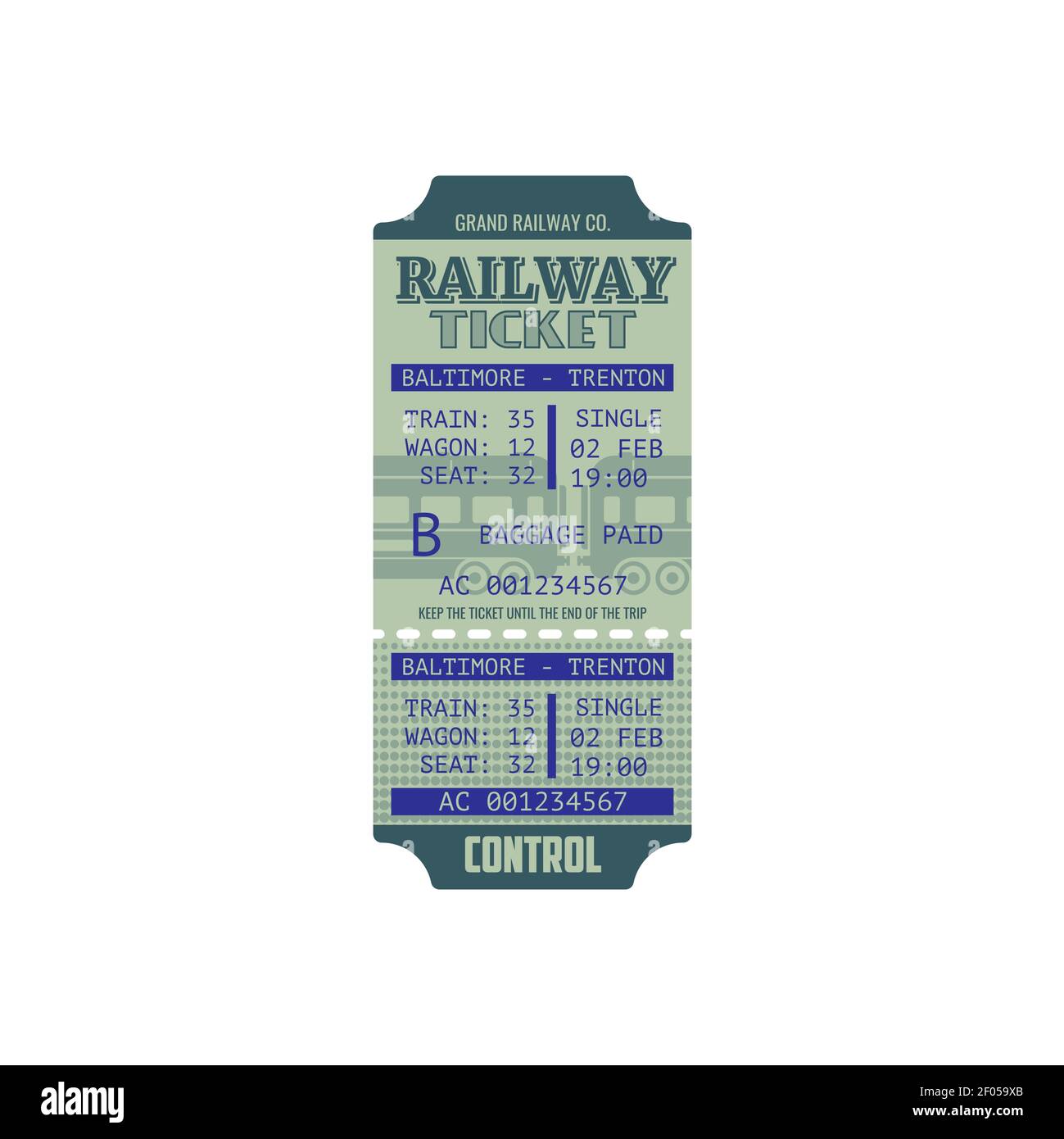 Online railway ticket booking a Cut Out Stock Images & Pictures - Alamy
