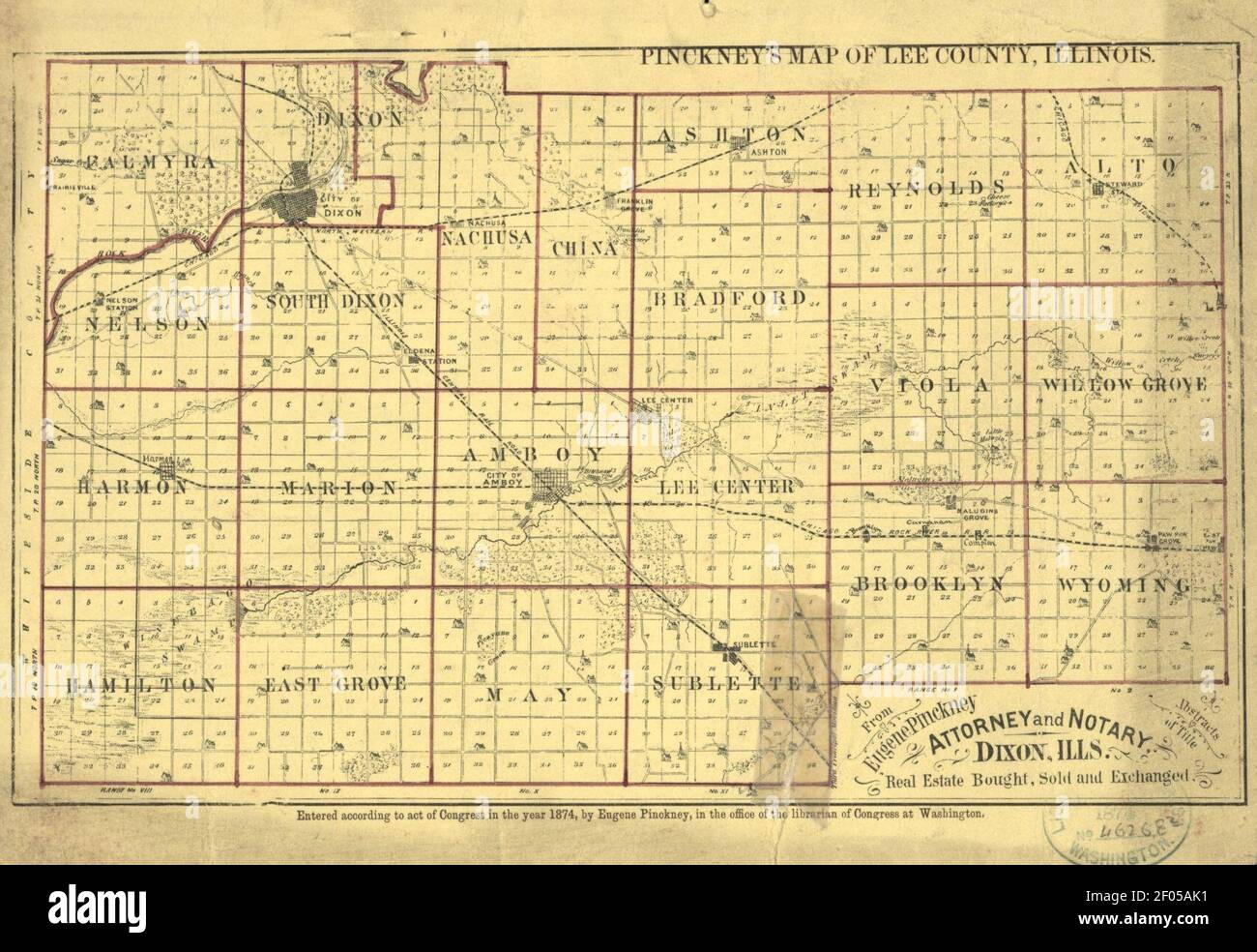 Map of lee hi-res stock photography and images - Alamy