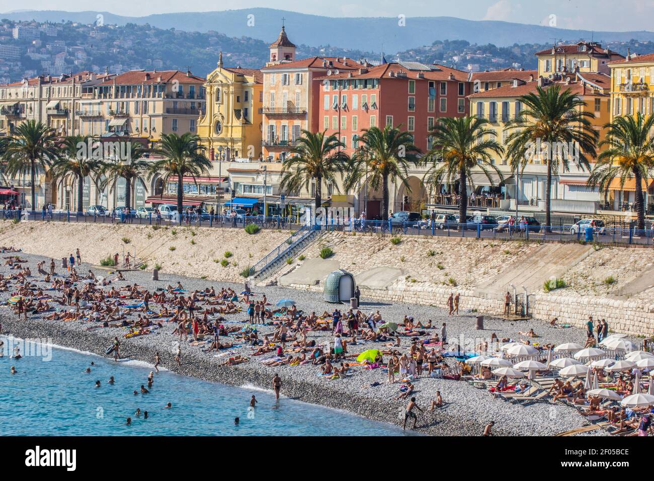 Urban scene from the street of Nice, France Stock Photo - Alamy