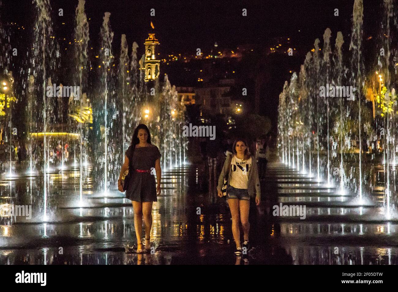 Urban scene from the street of Nice, France Stock Photo - Alamy