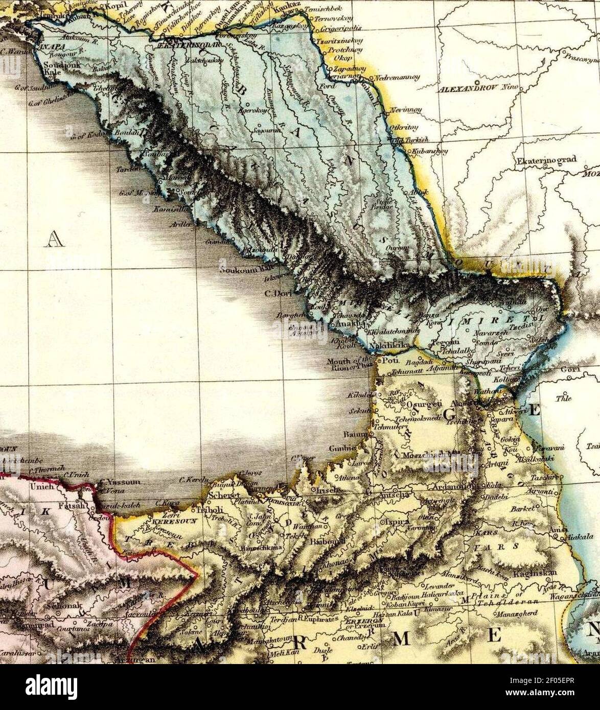 Pinkerton, John. Turkey in Asia. 1813 (EC Stock Photo - Alamy