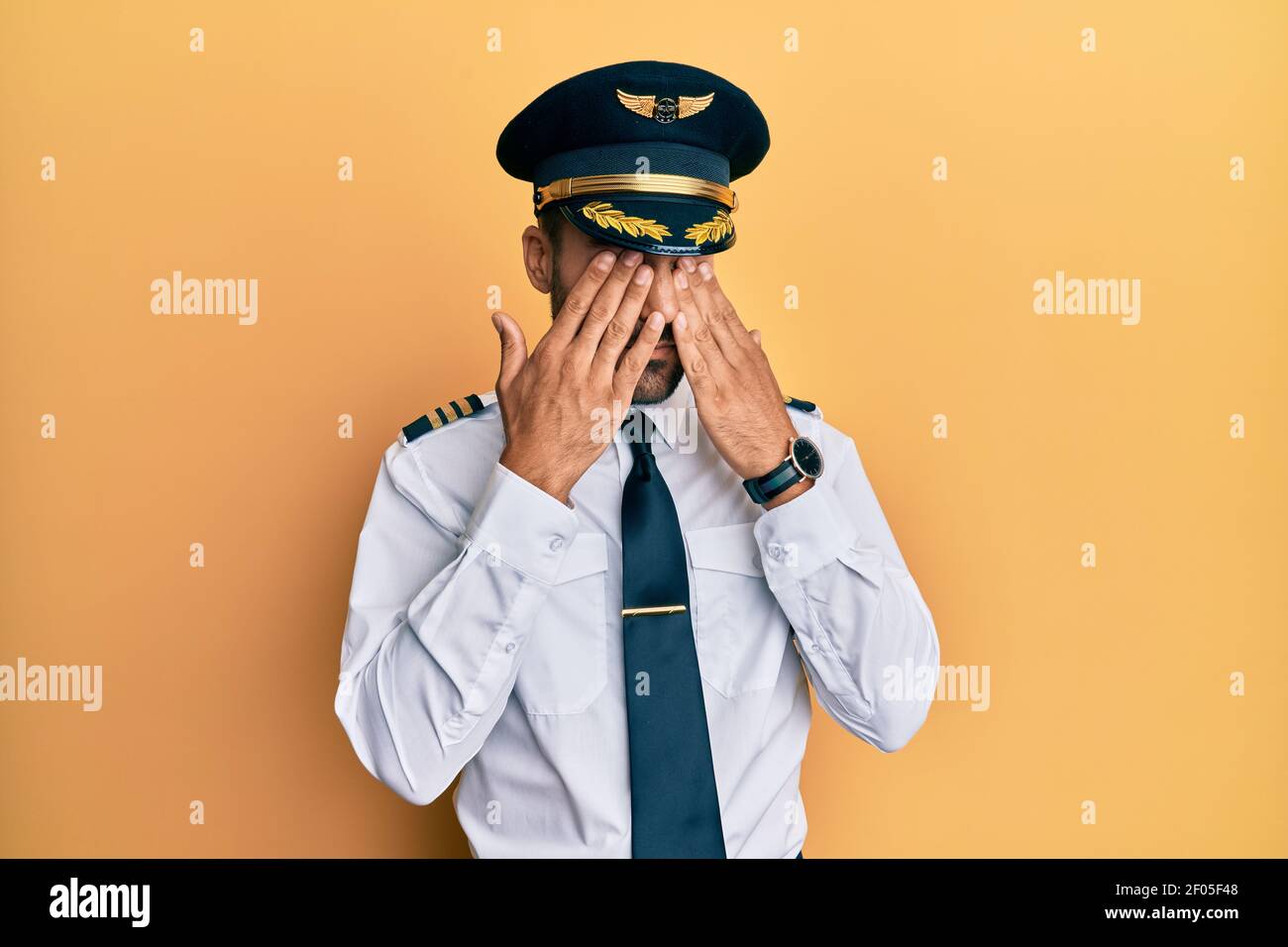 Pilot fatigue hi-res stock photography and images - Alamy