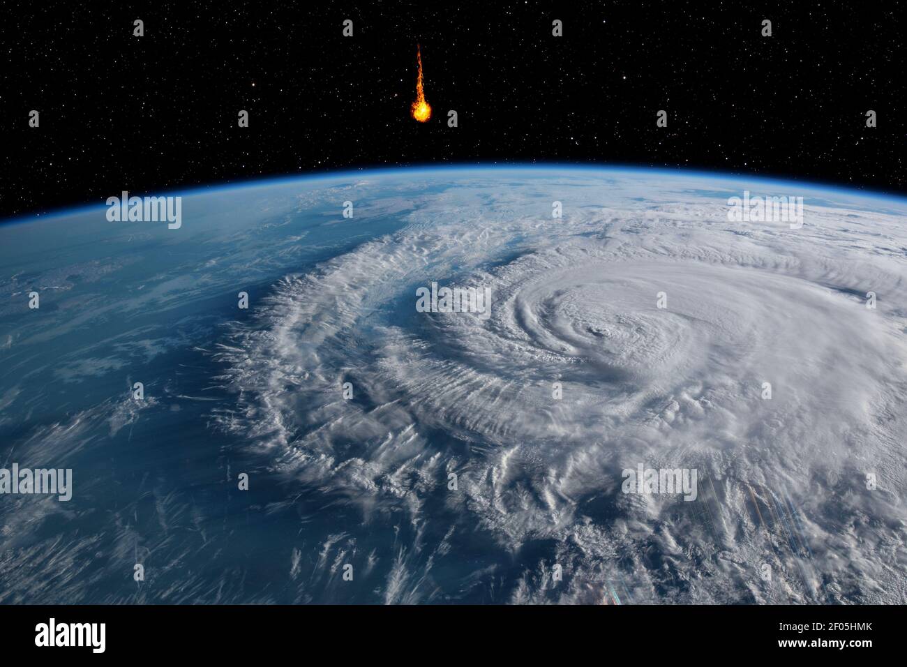 Dangerous asteroid approaching planet Earth, total disaster and life ...