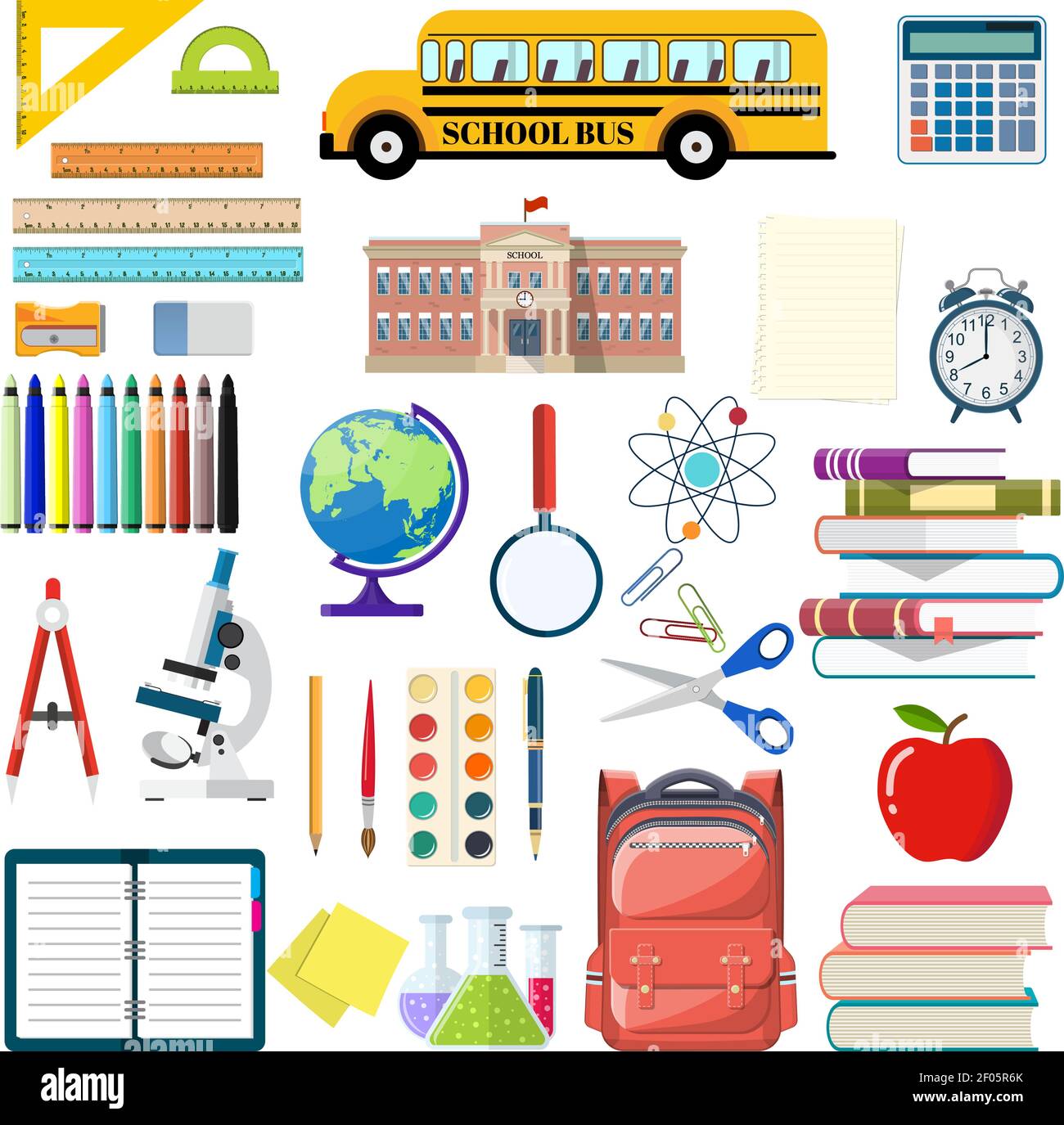 Study set banner Stock Vector Images - Alamy