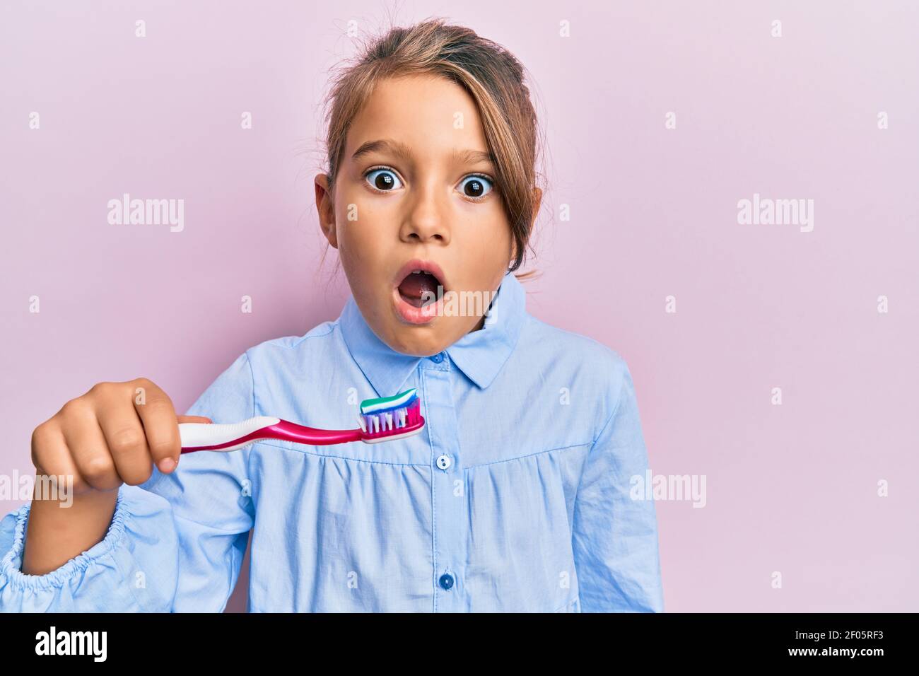 Shocked Little Girl Face