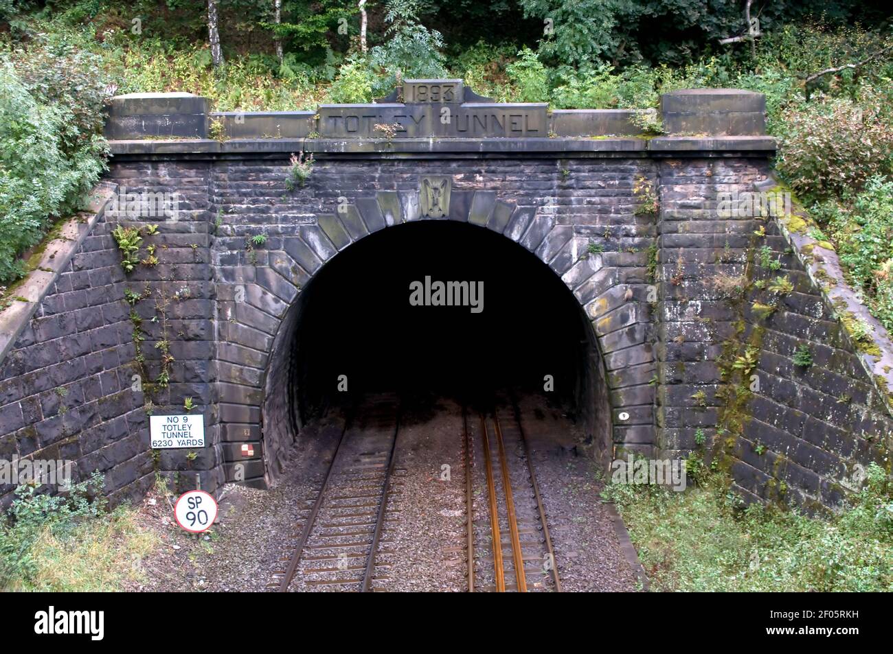 Totley Tunnel At Grindleford In The Derwent Valley In the Peak District ...