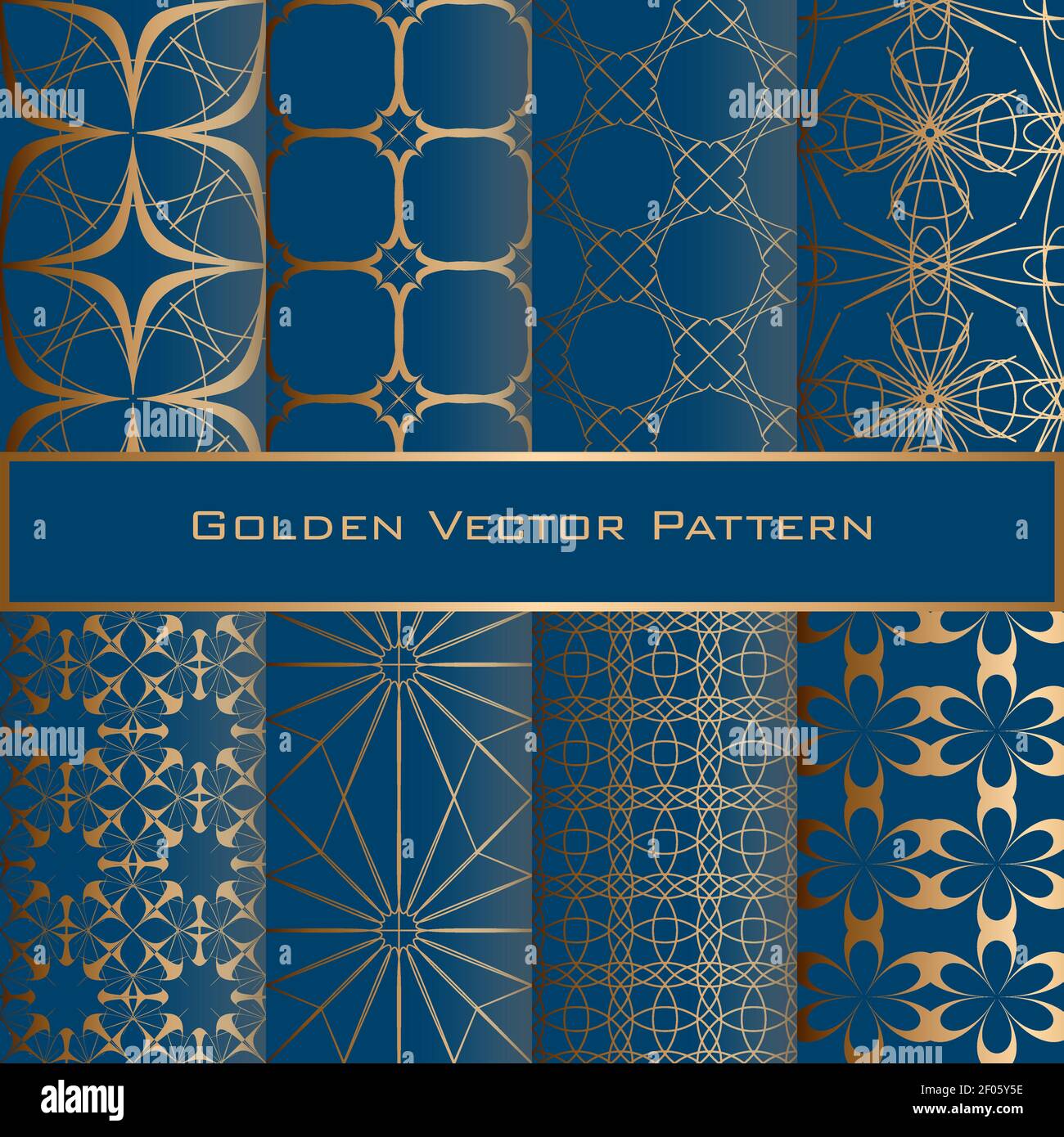 Seamless vintage golden chinese hi-res stock photography and images - Alamy