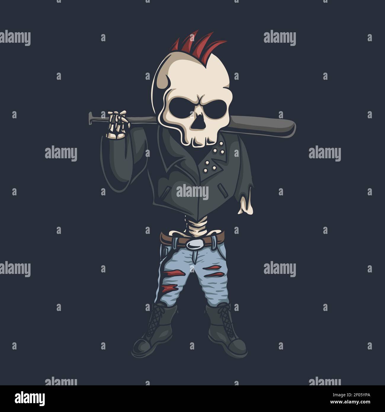 Stick man skeleton illustration Stock Vector Images - Alamy