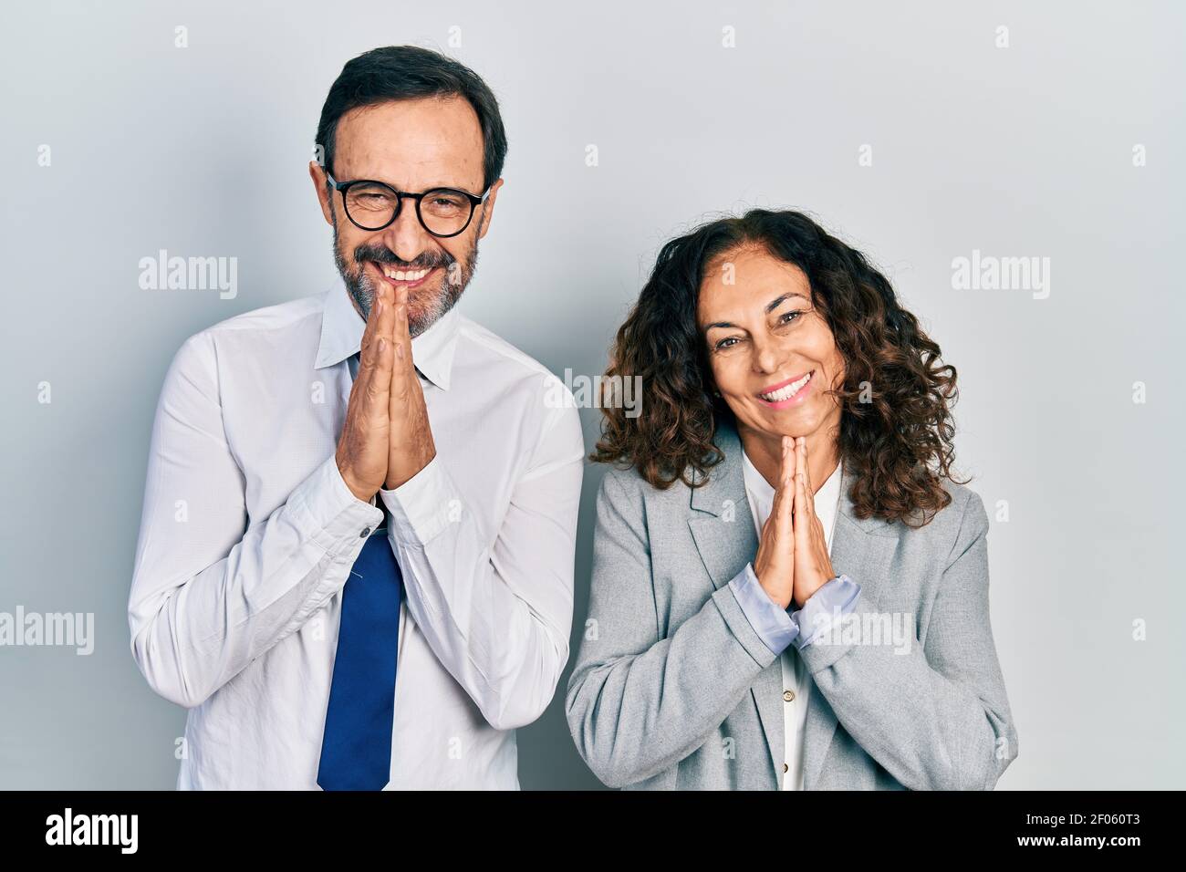 Supplicate woman man hi-res stock photography and images - Alamy
