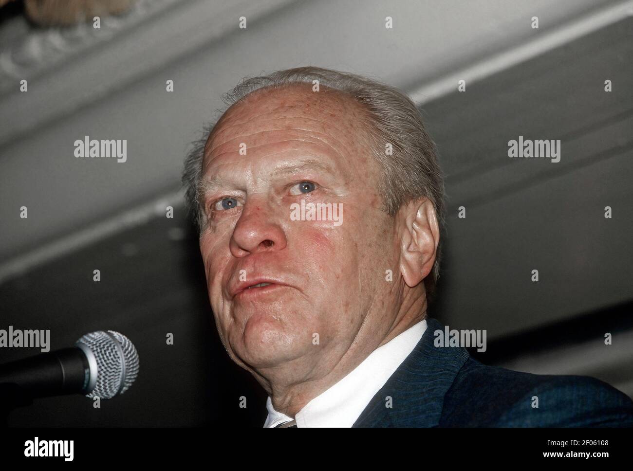 Chicago, Illinois, USA July 16, 1986 Former President Gerald R. Ford ...