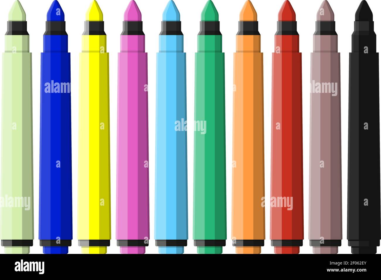 Red highlighter marker clipart hi-res stock photography and images - Alamy