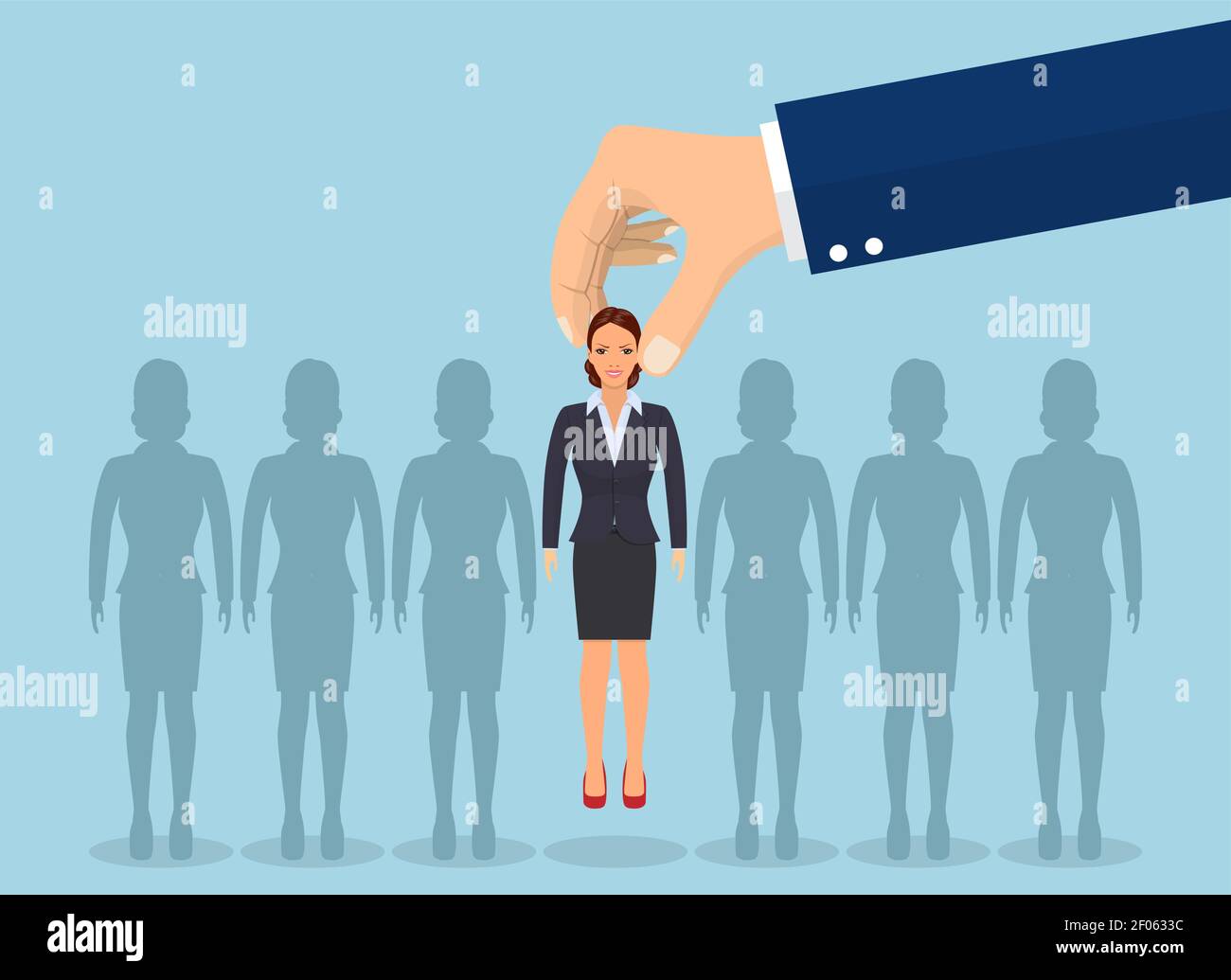 Business hand picking up Stock Vector Images - Alamy