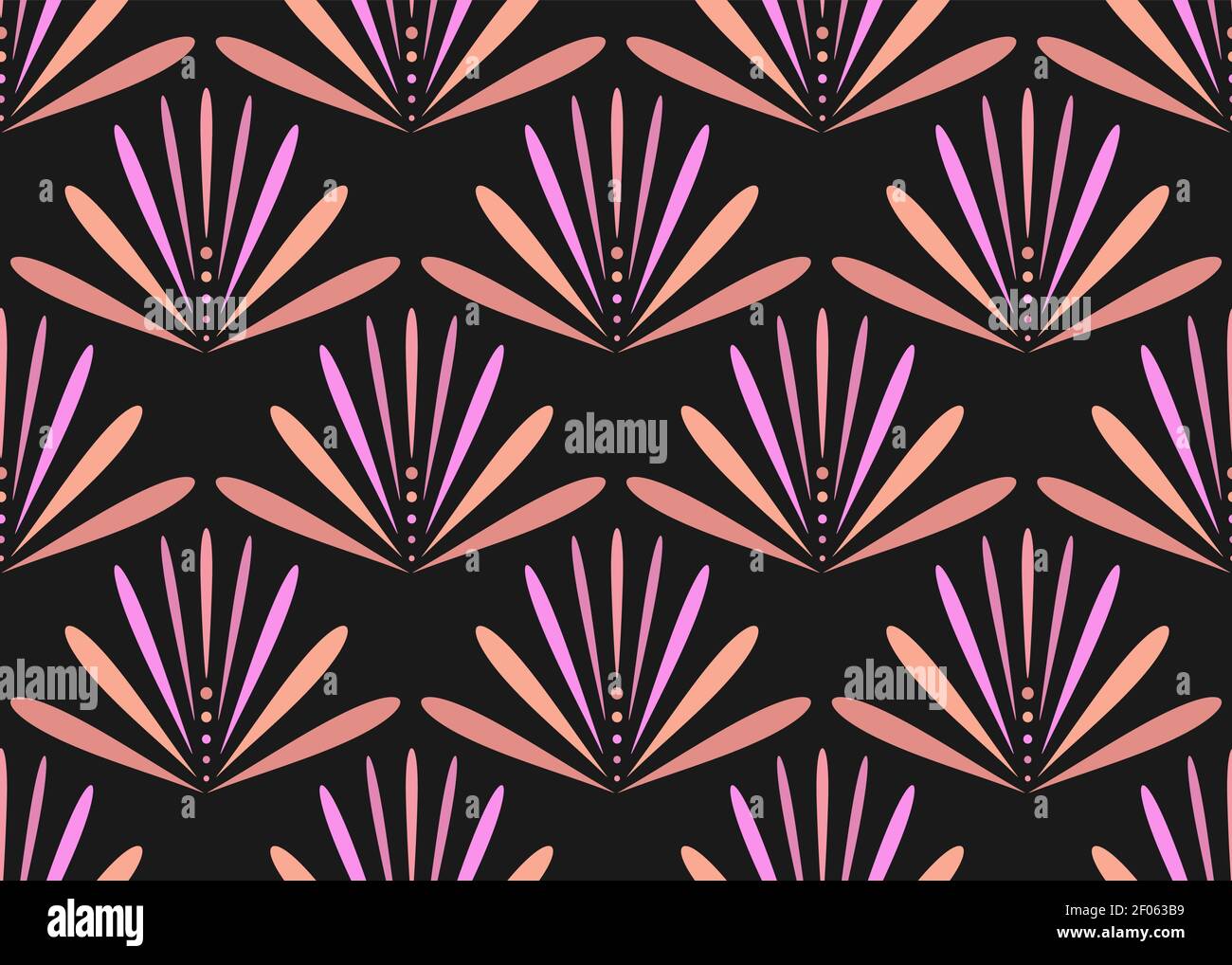 Geometrical abstract seamless pattern, trendy pink, lilac color palette ...