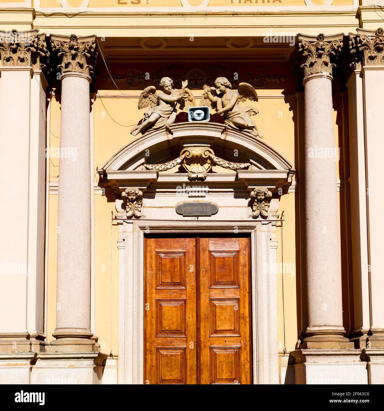Detail in wall door italy land europe architecture and wood the ...