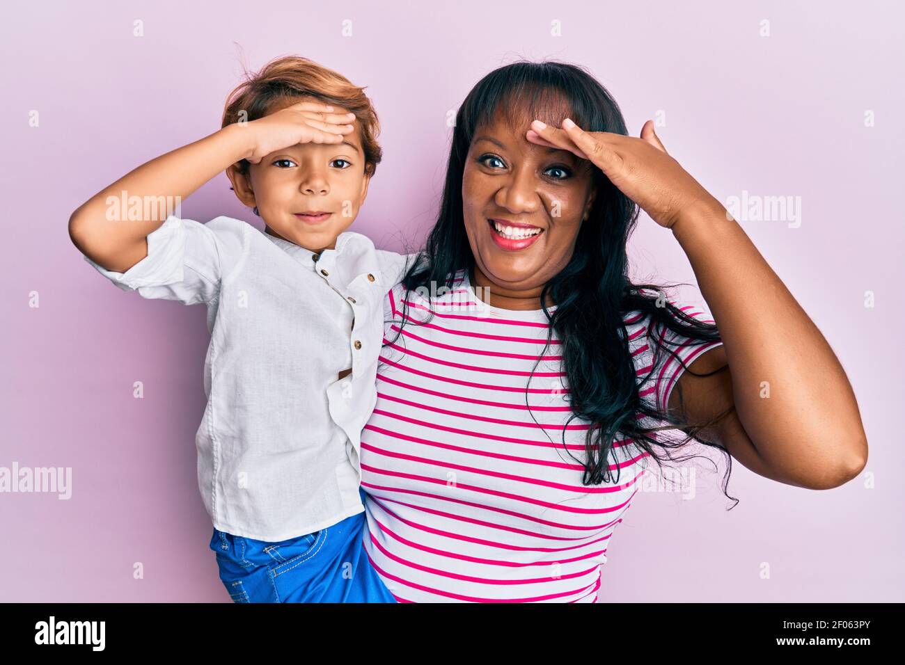 African mother child stressed hi-res stock photography and images - Alamy
