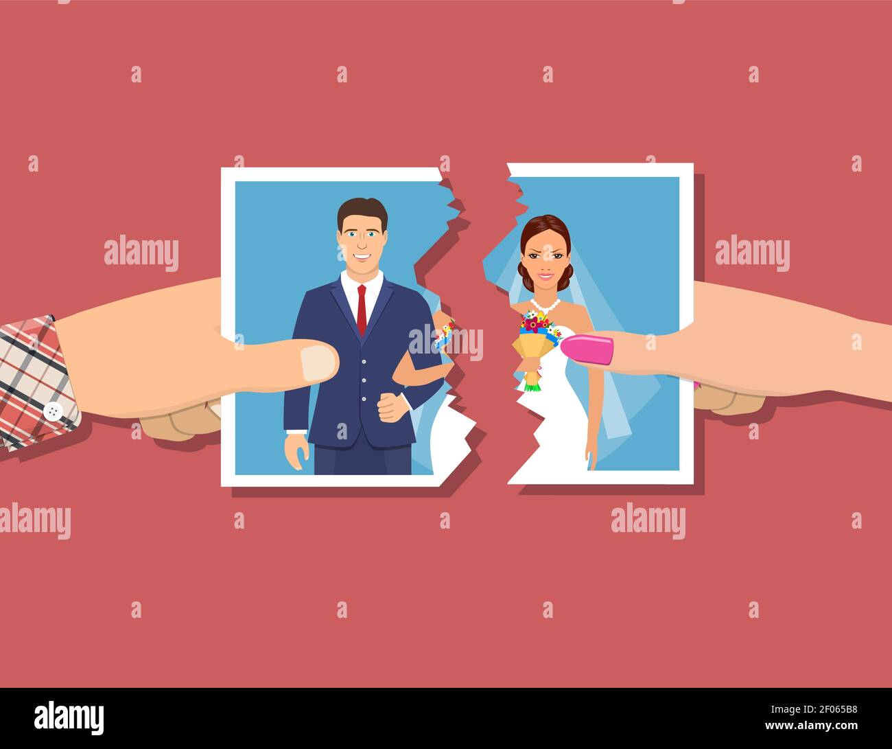 Break apart hand Stock Vector Images - Alamy