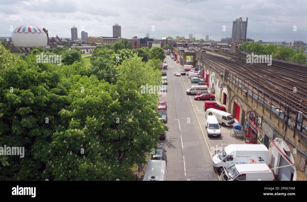 Vauxhall bridge aerial hi-res stock photography and images - Alamy