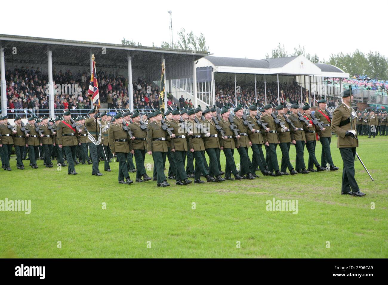 The final parade and decommissioning of the Royal Irish regiments of ...