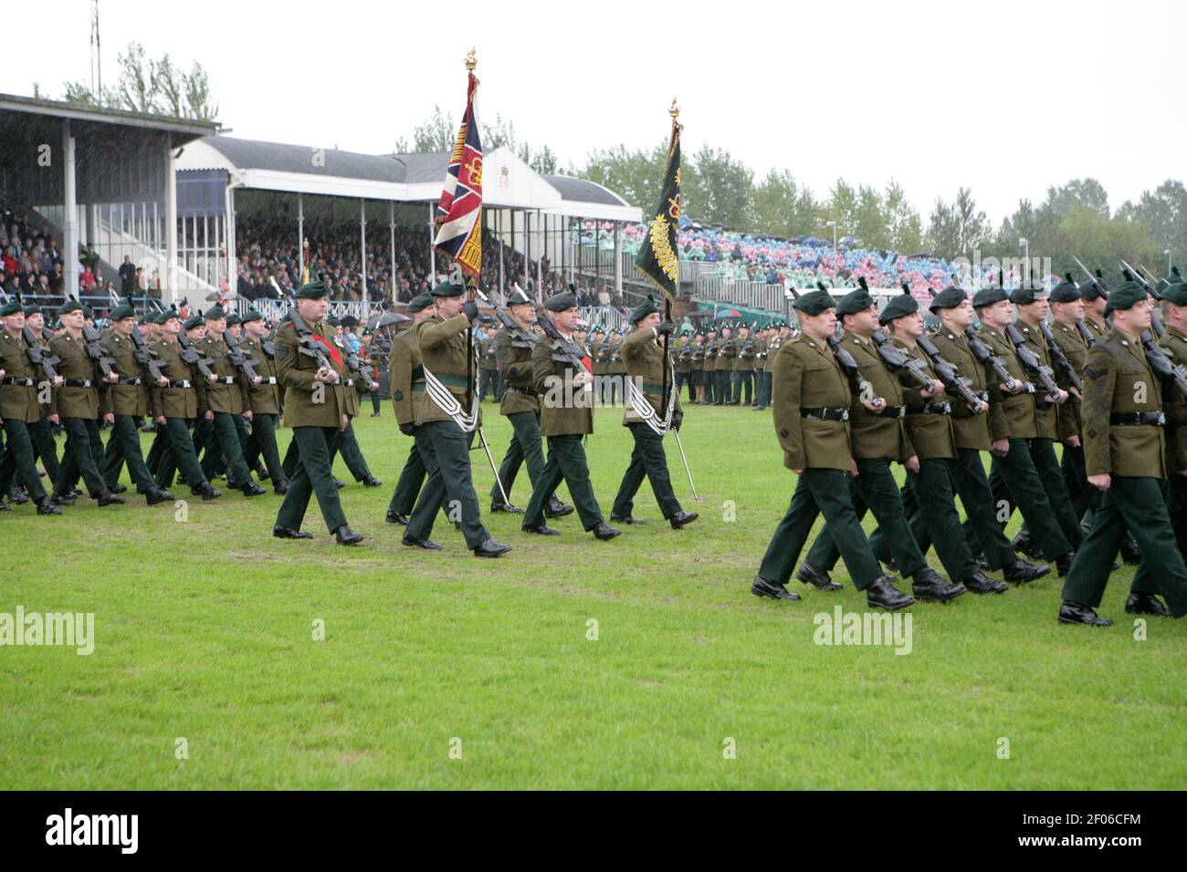 Inspecting an irish army parade hi-res stock photography and images - Alamy