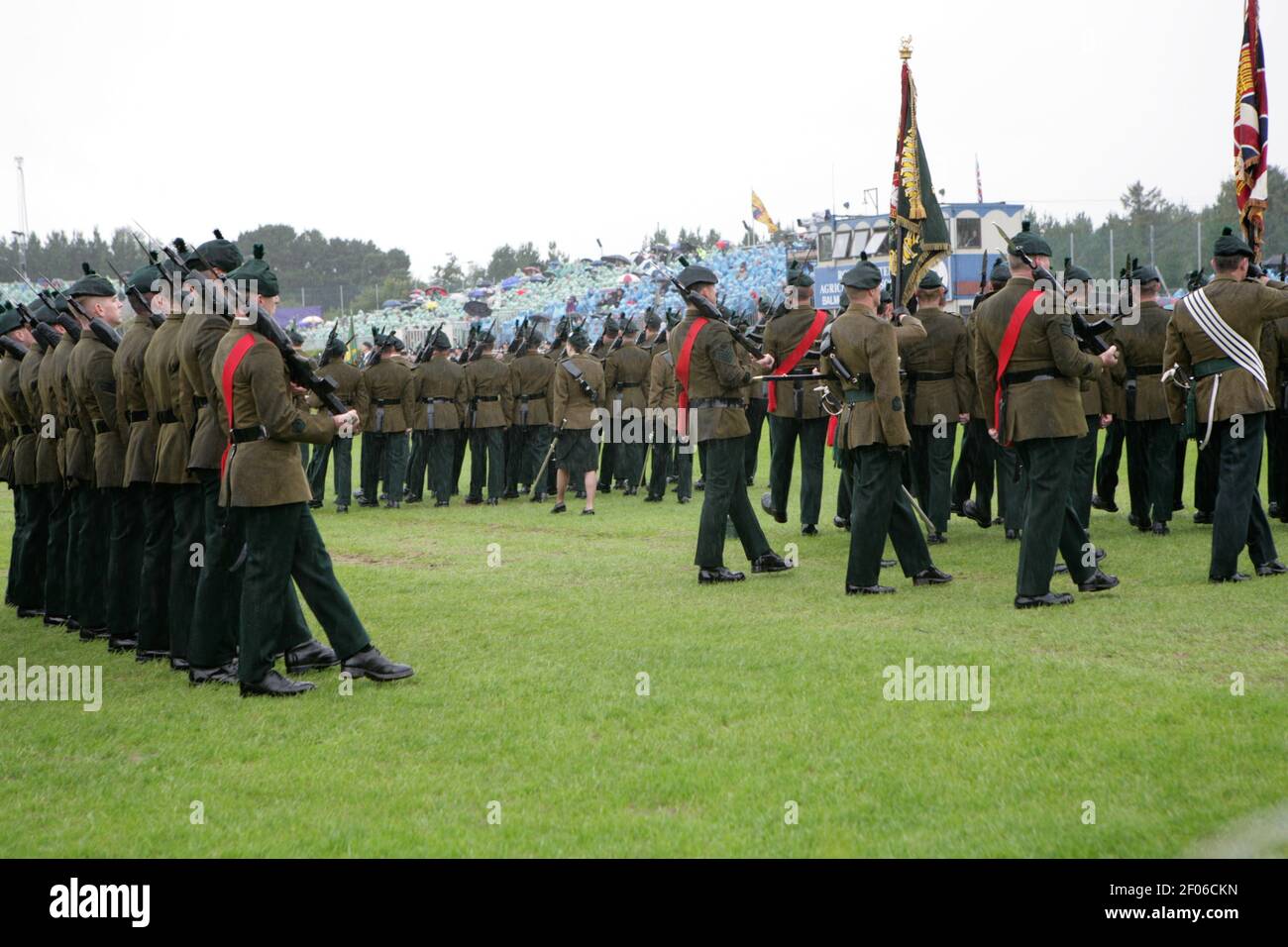 The final parade and decommissioning of the Royal Irish regiments of ...