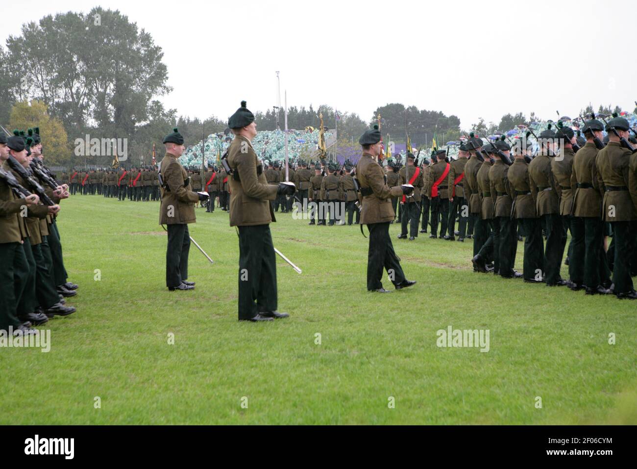 The final parade and decommissioning of the Royal Irish regiments of ...