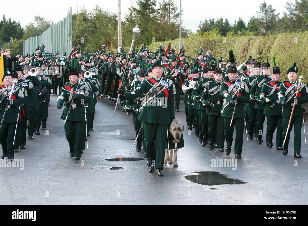 The final parade and decommissioning of the Royal Irish regiments of ...