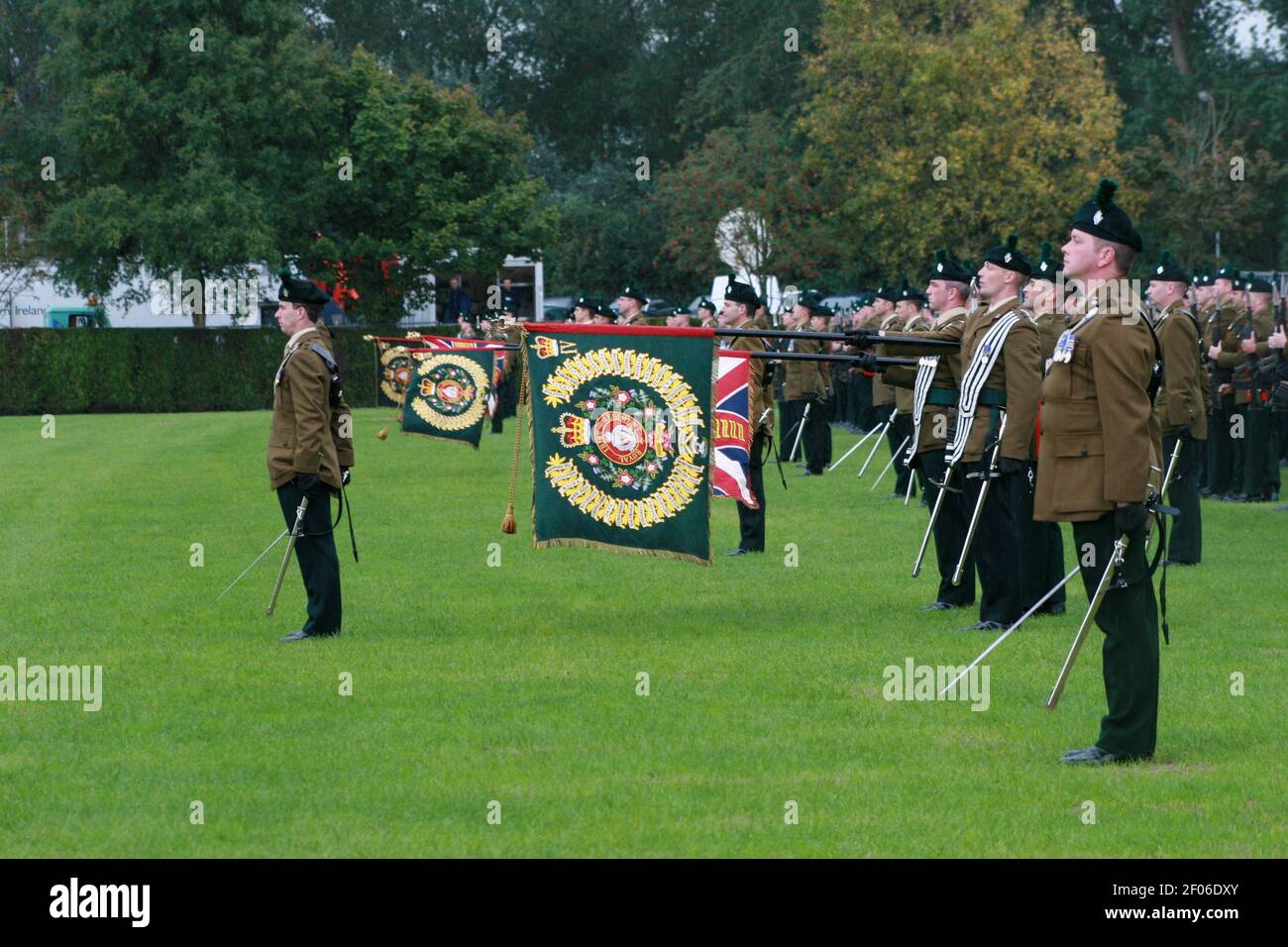 The final parade and decommissioning of the Royal Irish regiments of ...