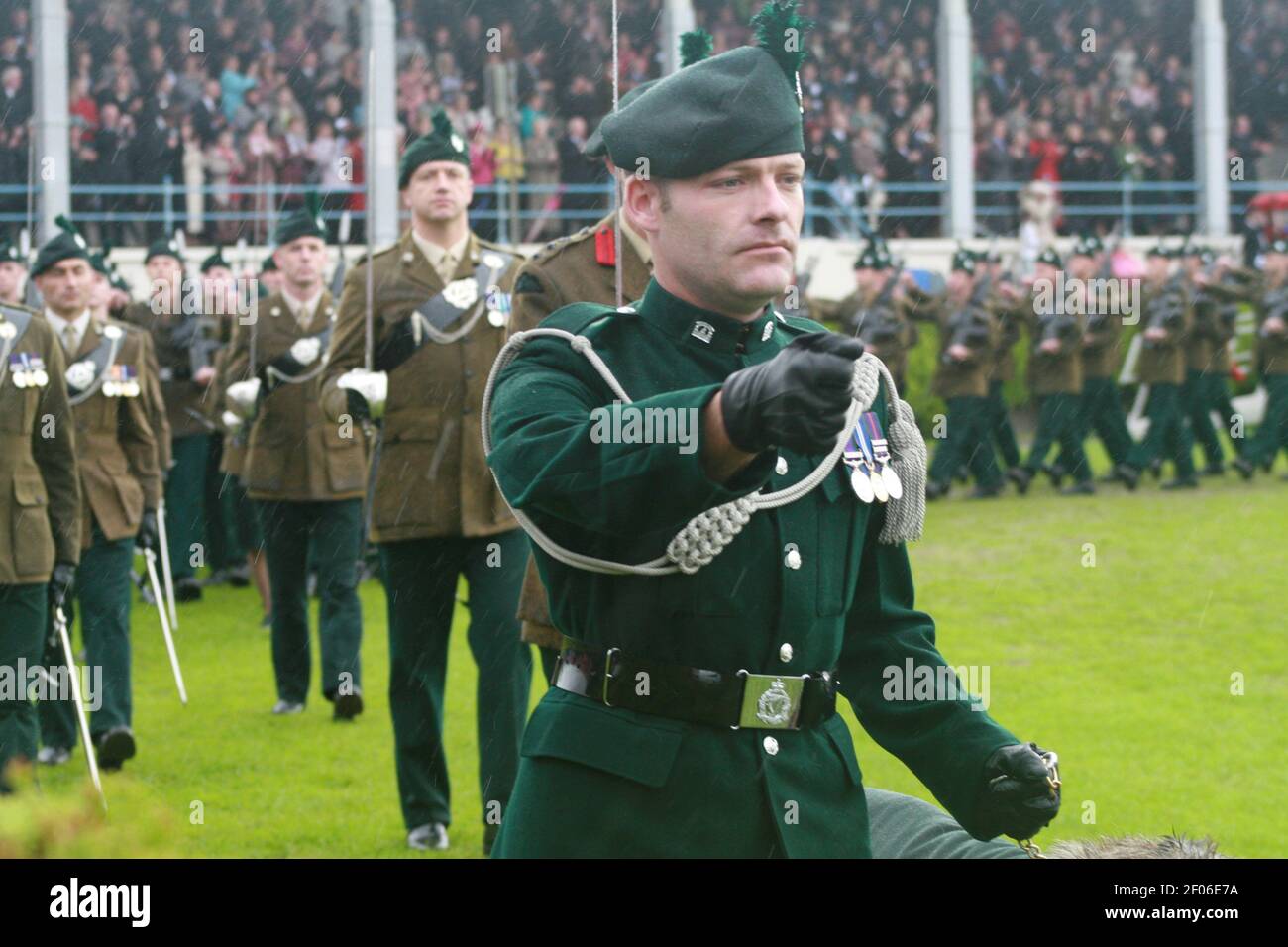 The final parade and decommissioning of the Royal Irish regiments of ...