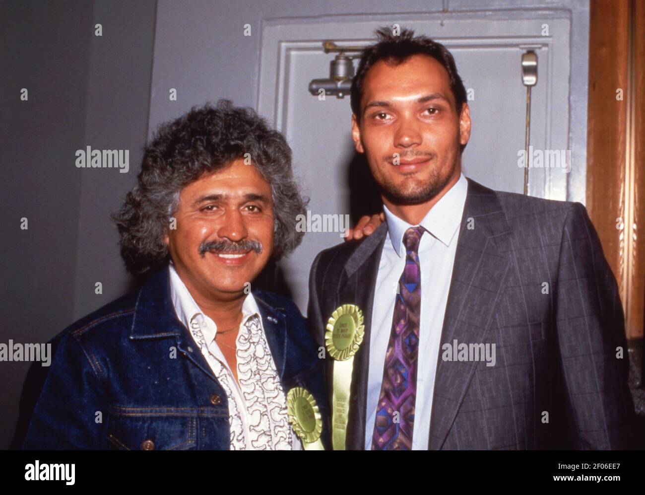 Freddy Fender and Jimmy Smits May 5, 1987 Credit: Ralph Dominguez ...
