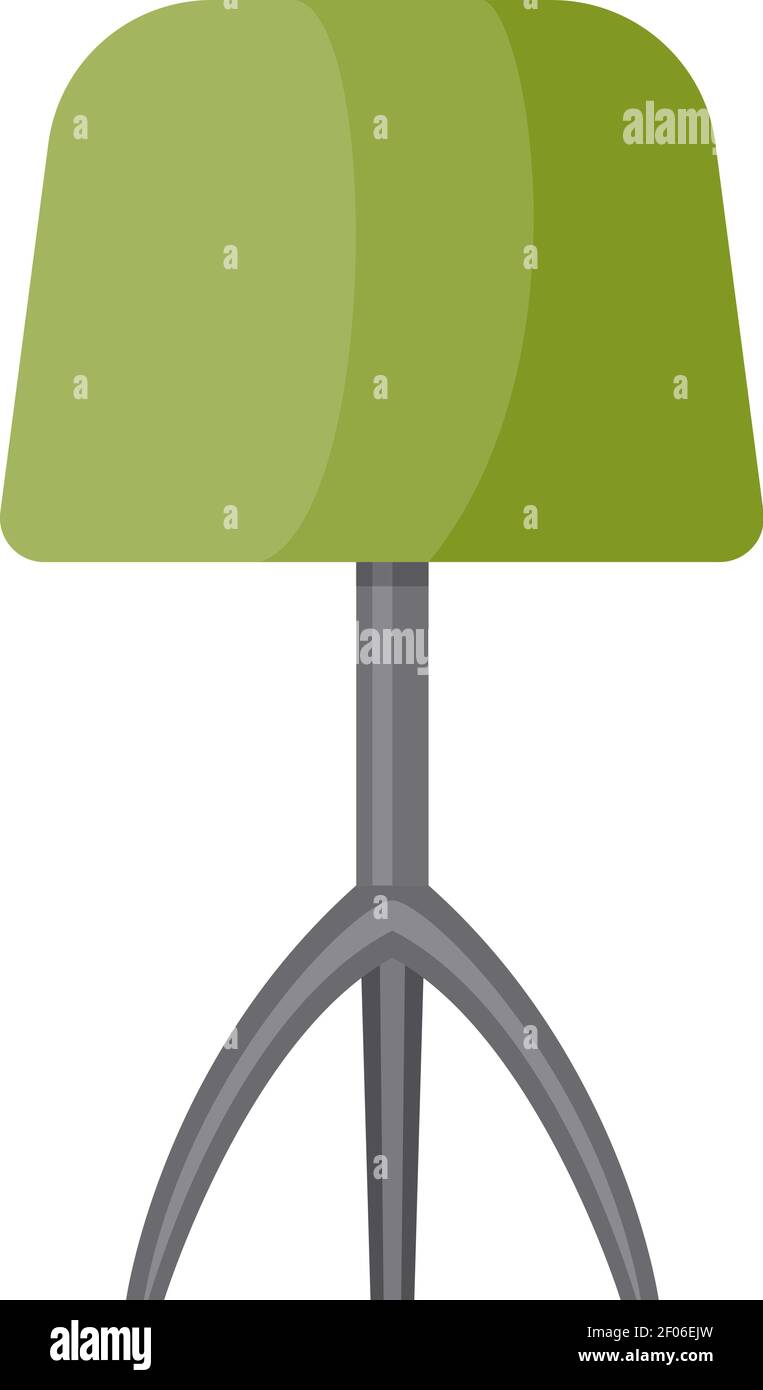 Table lamp on bedside Stock Vector Images - Alamy