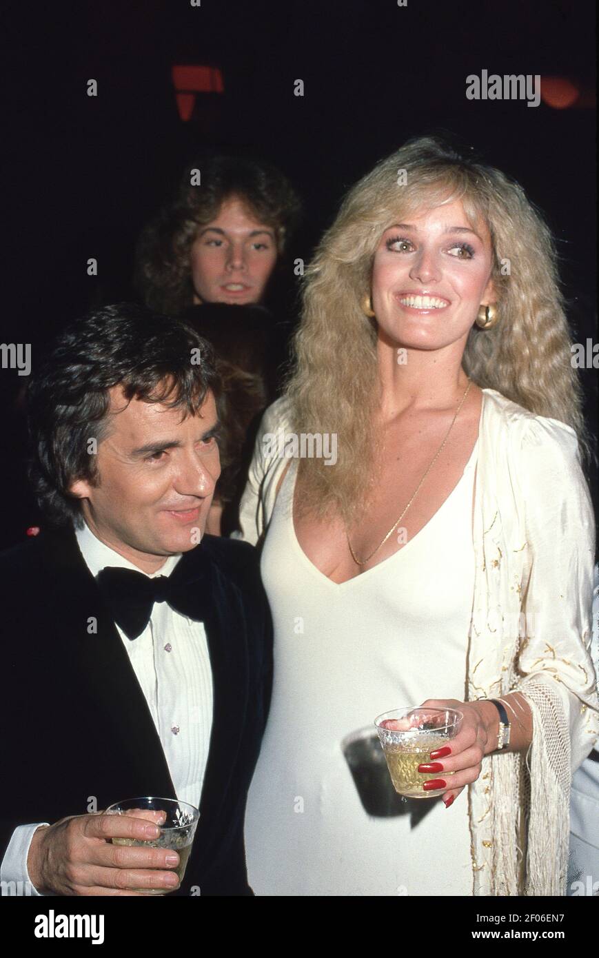 Dudley Moore and Susan Anton at the 38th Golden Globe Awards, at the ...