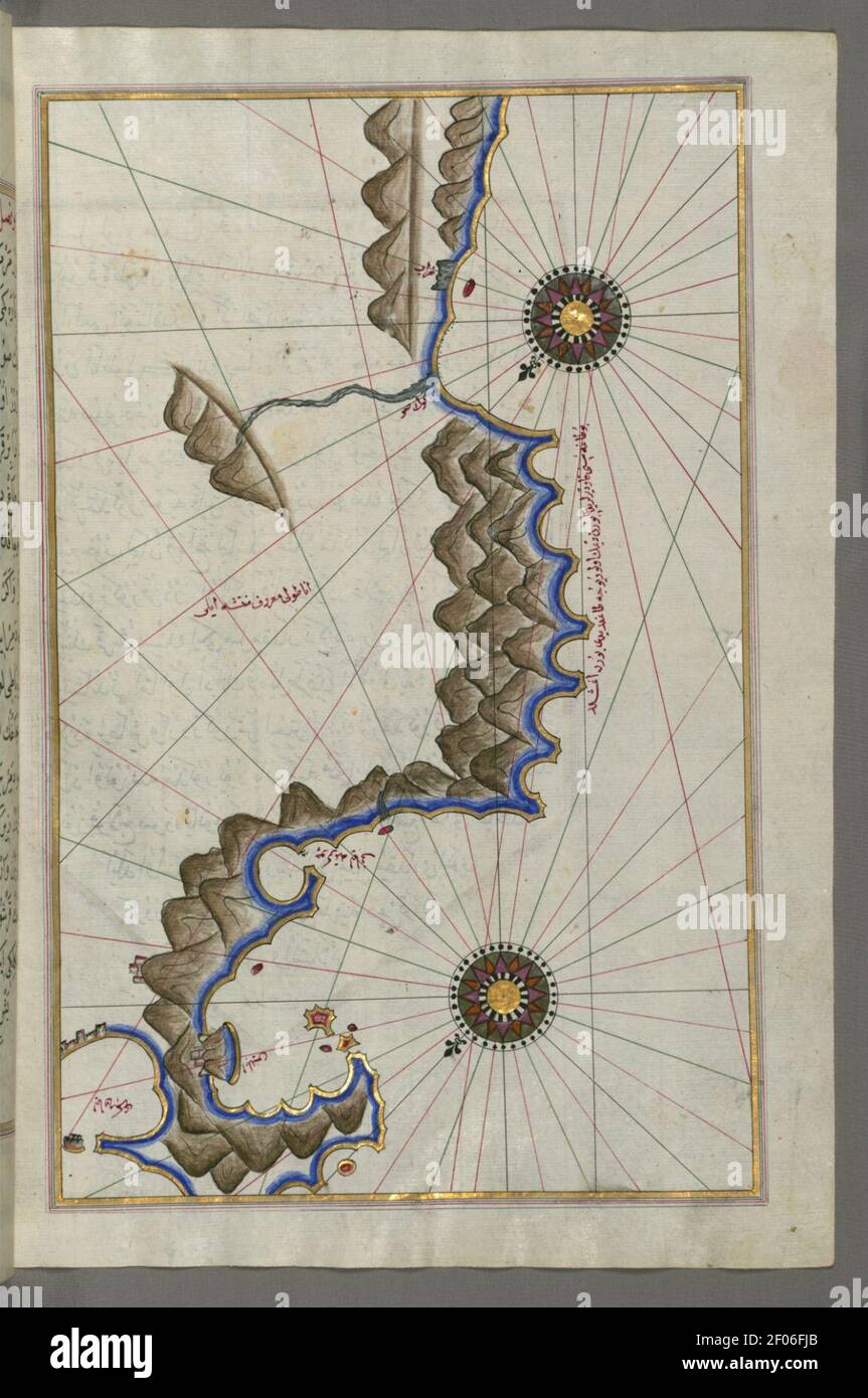 Piri Reis - Map of Unidentified Islands Off the Southern Anatolian ...