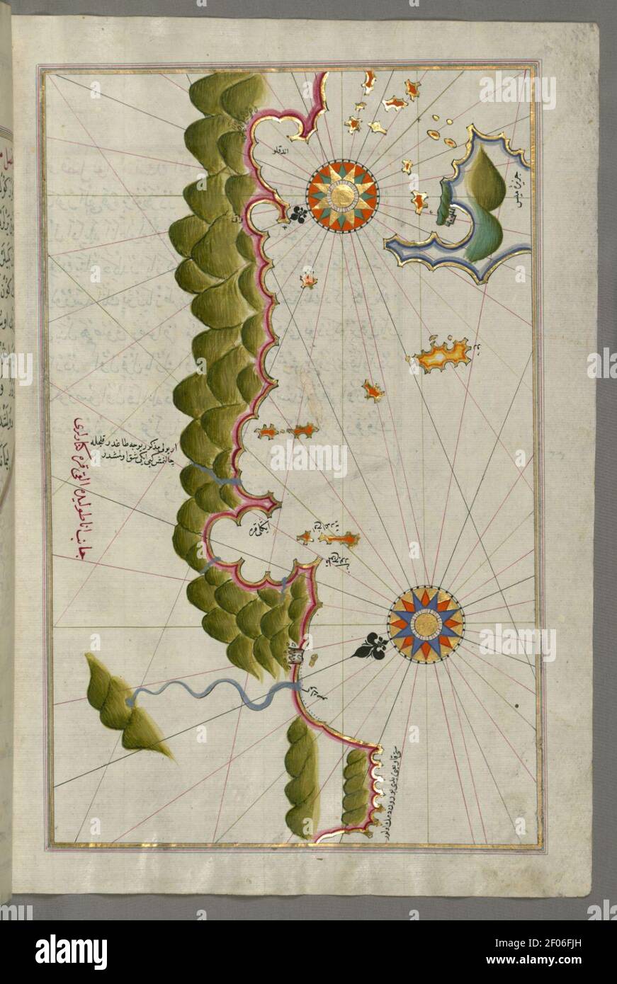 Piri Reis - Map of Unidentified Islands Off the Southern Anatolian ...