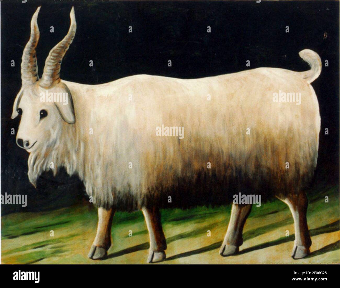 Pirosmani. Nanny Goat (Cardboard 49x80 Stock Photo - Alamy