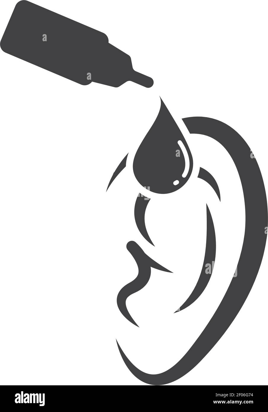 ear drops vector illustration icon design Stock Vector Image & Art - Alamy