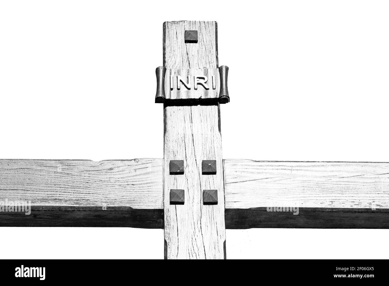 Catholic abstract sacred cross in italy europe and the sky background ...