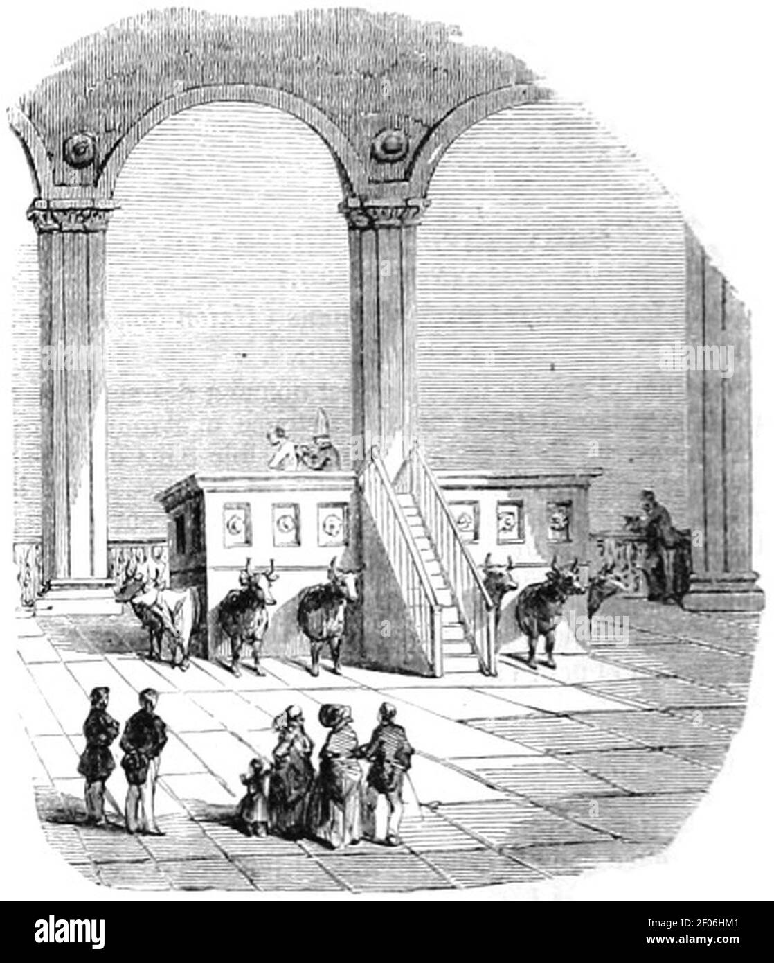 Piscine de l'église des Mormons (Nauvoo Temple baptismal font Stock ...