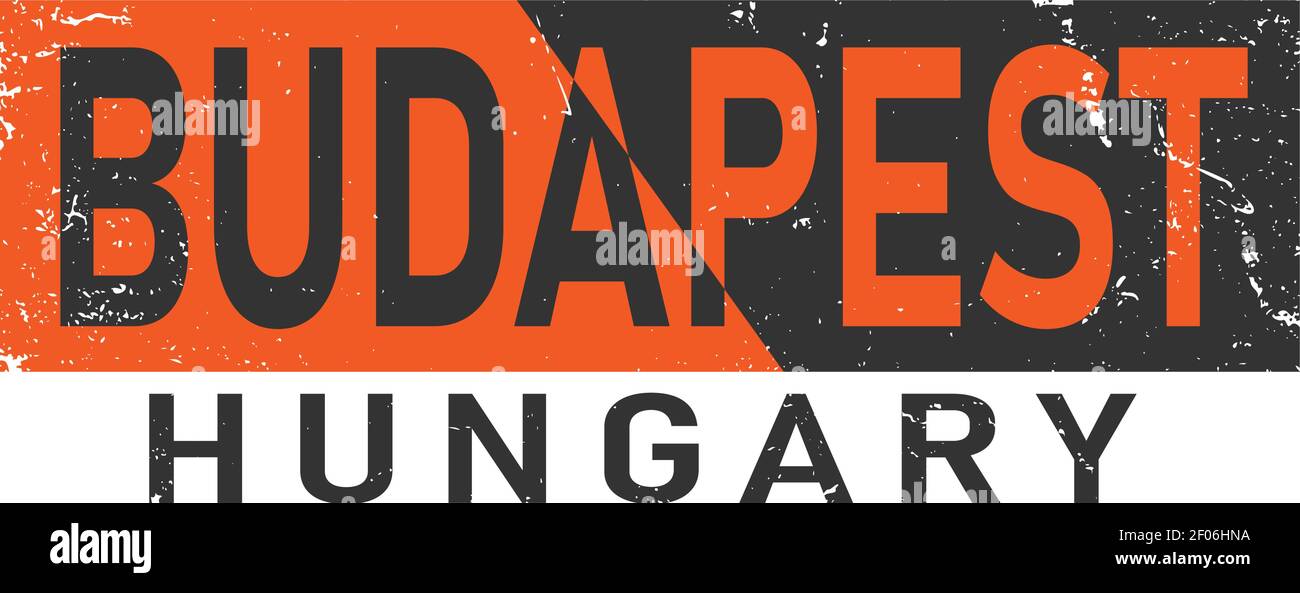 Welcome to budapest Stock Vector Images - Alamy